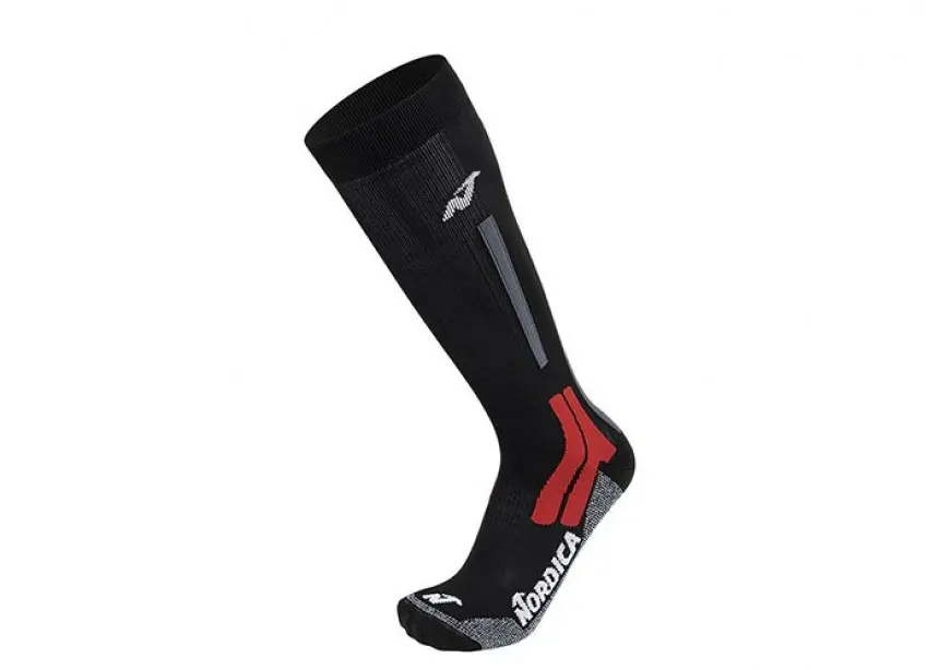 ČARAPE NORDICA SPEEDMACHINE 3.0 black-anthra-red 42-44 (L) SKI-15623-01-42-44-L
