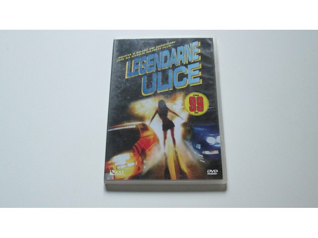 LEGENDARNE ULICE, Streets of legend, DVD