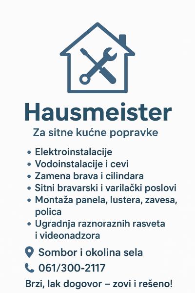 Hausmeister
Sombor