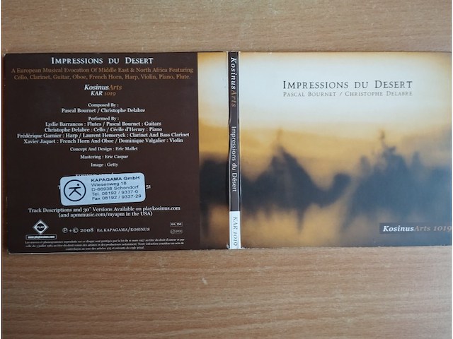 Pascal Bournet+ChristopherDelabre-Impressions du desert