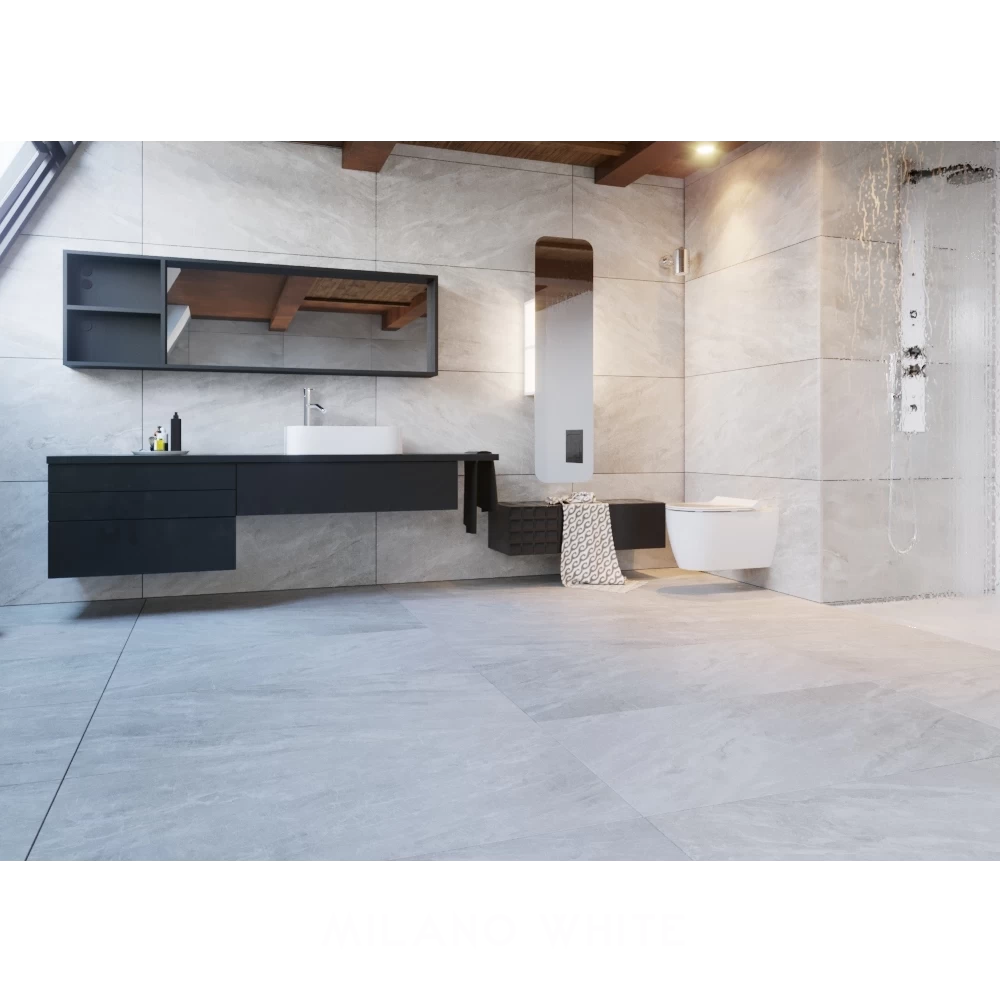 MILANO White Matt rett 60×120