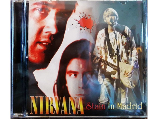 CD*: NIRVANA - STAIN IN MADRID (JAPAN 2015) U CELOFANU