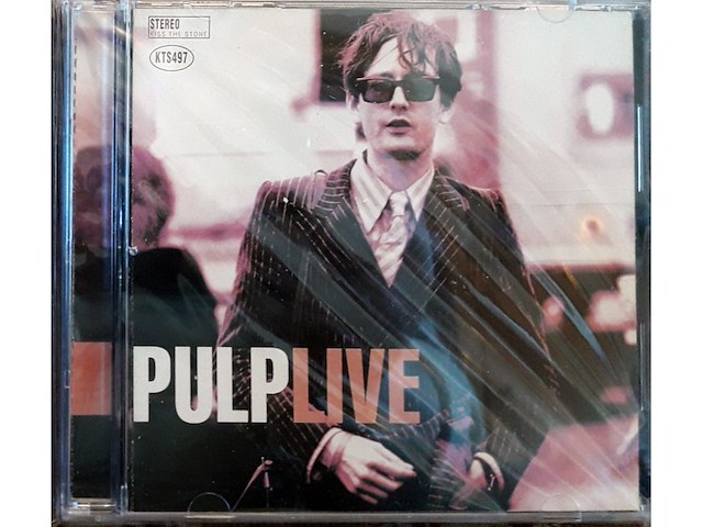 CD*: PULP - LIVE (ITALY, 1995) NOV, U CELOFANU