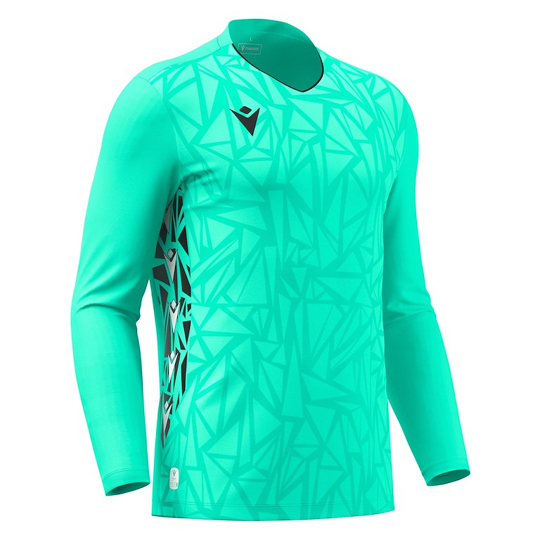 CORVUS ECO GK SHIRT LS, TURQ/BLK,M
