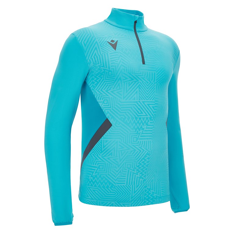 FRASER 1/4 ZIP TOP NSKY/ANT,M