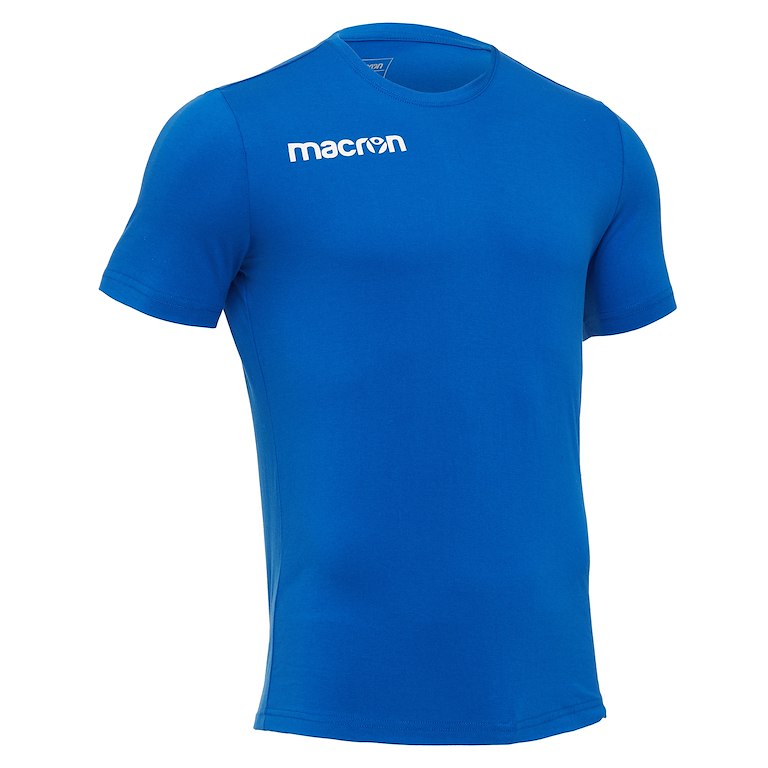 T-SHIRT BASIC BLU, L-MACRON