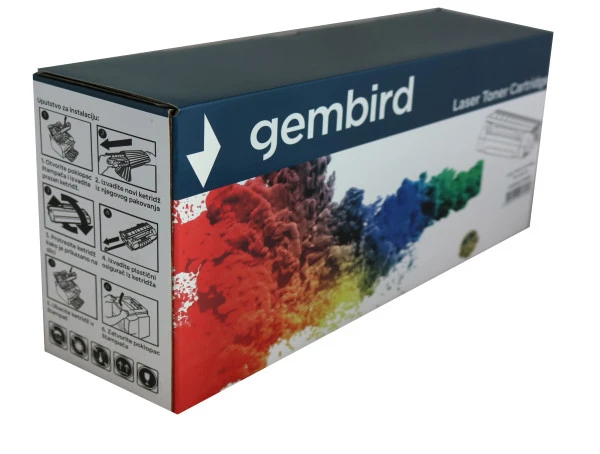 Toner Gembird P3015 CE255A, 55A, CRG-724, CRG724 zam. kaseta za HP 6k (sa cipom)