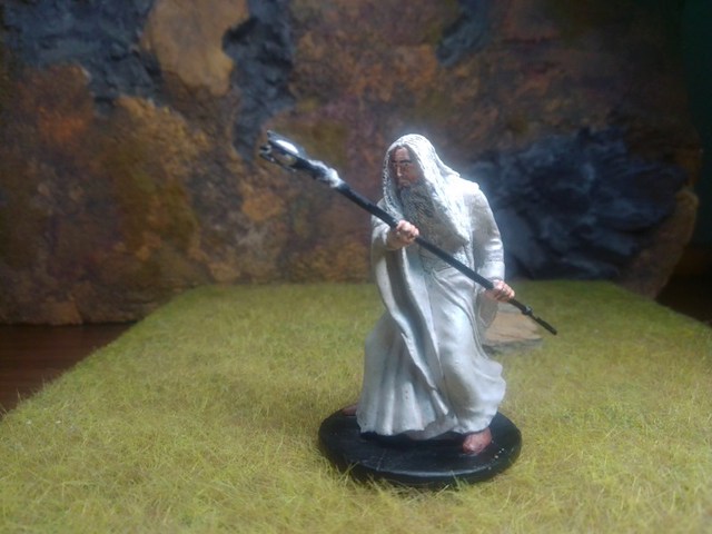 Eaglemoss Saruman at Orthanc
