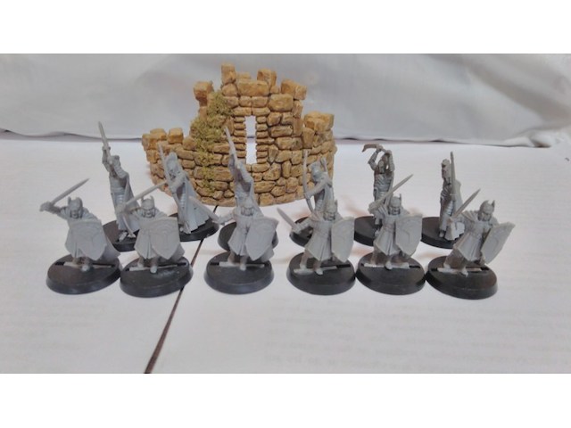 6 lotr warriors of last alliance