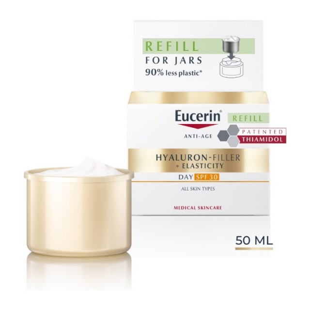 EUCERIN HYALURON FILLER + ELASTICITY DNEVNA KREMA SPF30 50ML REFILL 99543