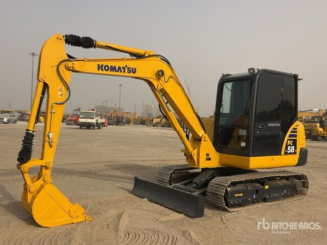 Prodaje se Komatsu PC58-8 mini bager na aukciji