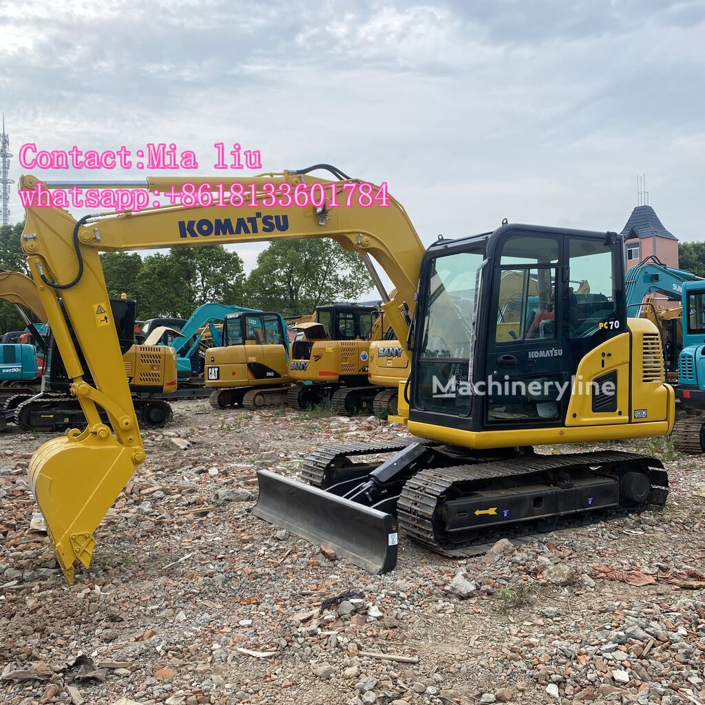 Komatsu PC70-8 mini bager