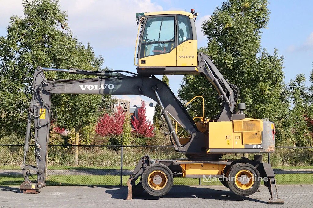 Volvo EW160C | EW 160 C | LIFT CAB | DOZERBLADE | QUICK COUPLER bager točkaš