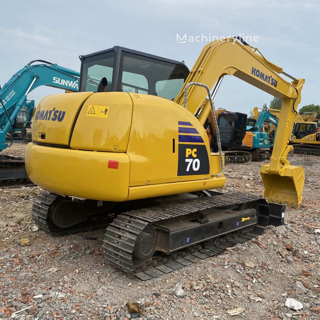 Komatsu PC70 mini bager