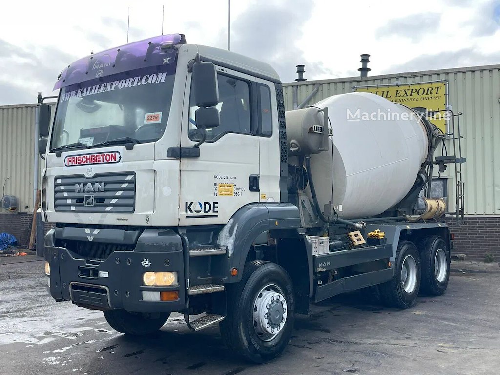 MAN TGA 26.360 Concrete Mixer 7m3 Schwing Stetter Manual Gearbox ZF kamion s mešalicom za beton