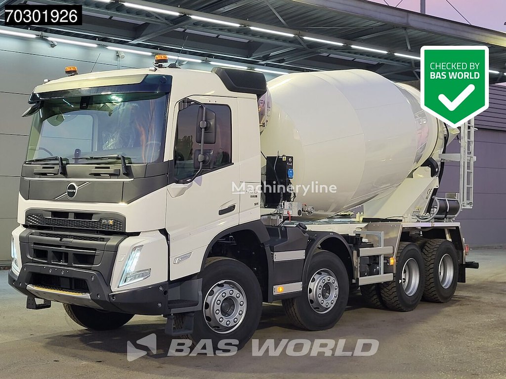 Novi Volvo FMX 430 8X4 NEW! 10m3 Mixer Automatic Big-Axle Euro 6 kamion s mešalicom za beton
