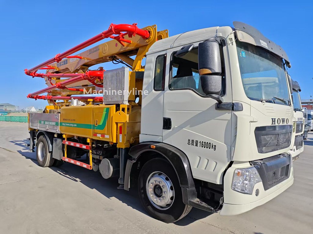 XCMG USED Pump truck 23m 2 axles 4 BOOMS on dongfeng pumpa za beton