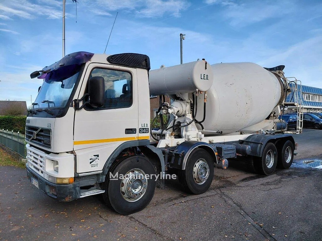 Volvo FM 12.340 8x4 Mixer Steel Suspension kamion s mešalicom za beton