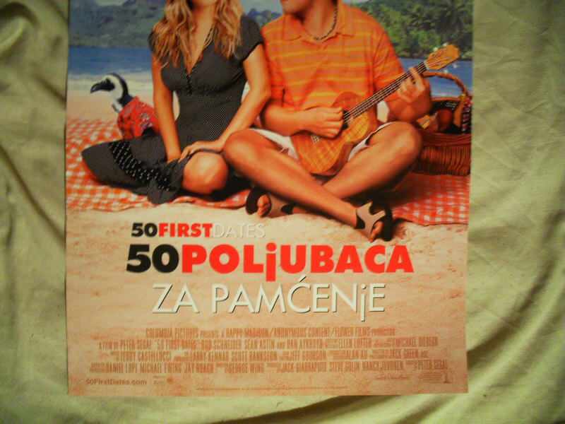 50 First dates, plakat