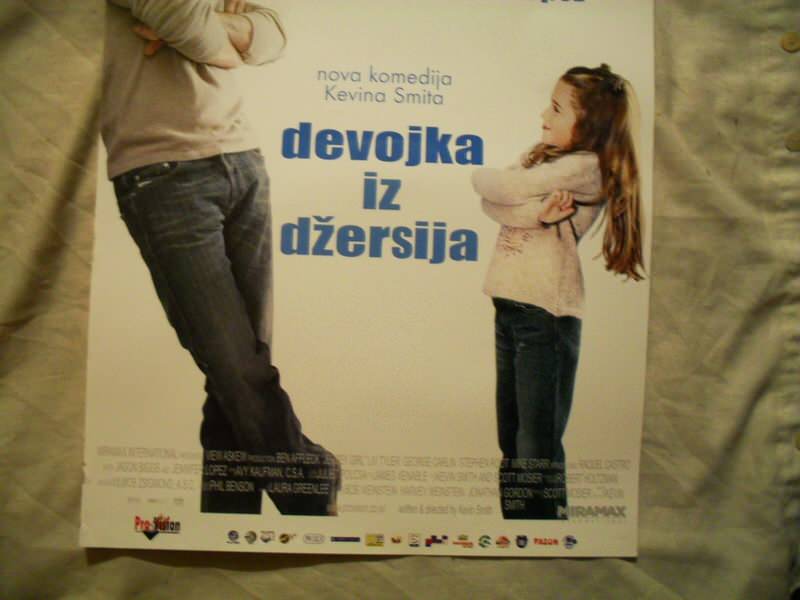 Devojka iz Dzersija, plakat