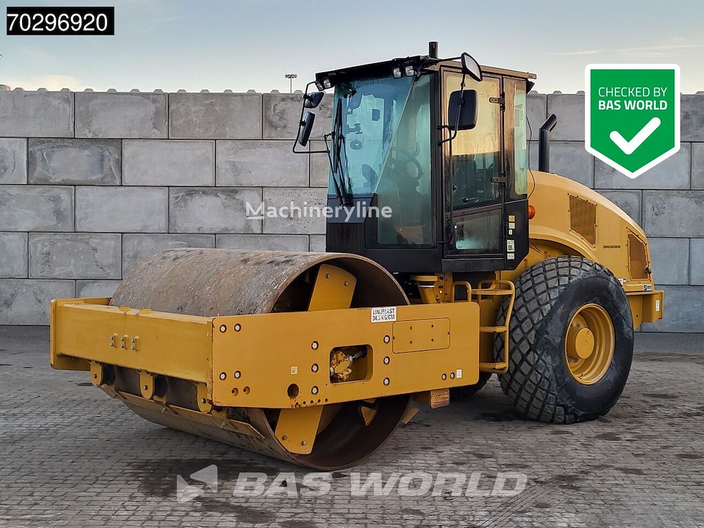 Caterpillar CS66 B A/C - Trimble GPS kompaktor s jednim valjkom
