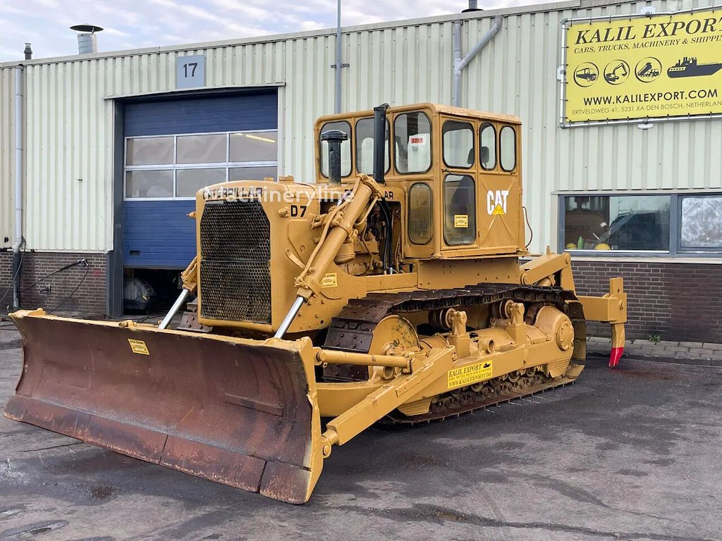 Caterpillar D7 Dozer + Ripper Engine Good Condition buldožer
