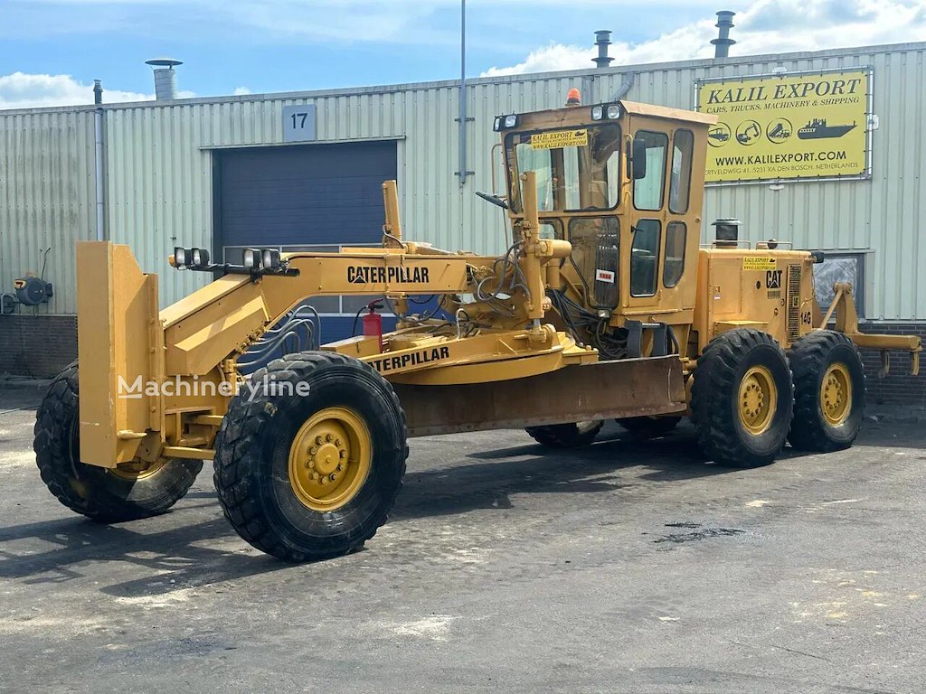 Caterpillar 14G Grader + Ripper Good Condition grejder