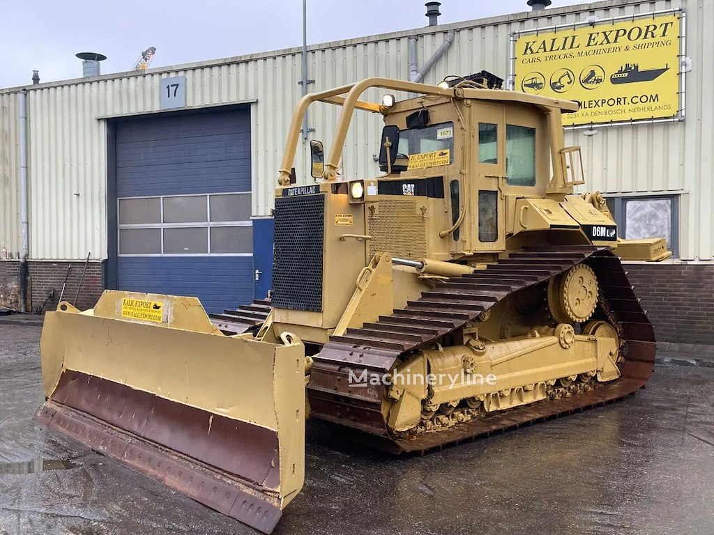 Caterpillar D6M LGP Dozer With Ripper Good Condition buldožer