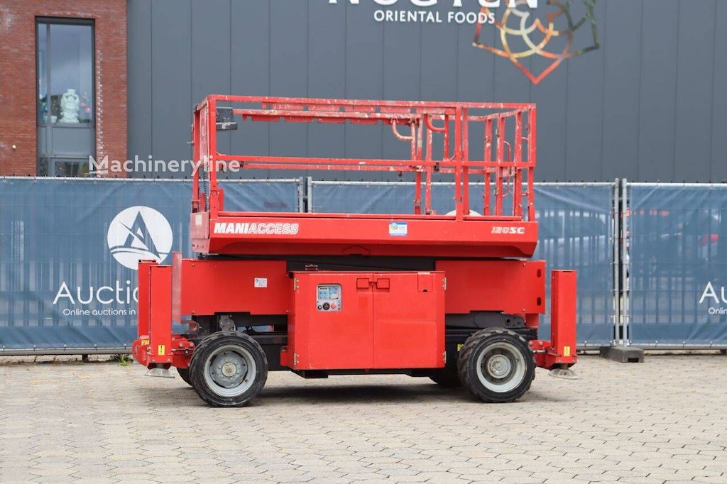 Prodaje se Manitou 120SC-2 makazastu platformu na aukciji