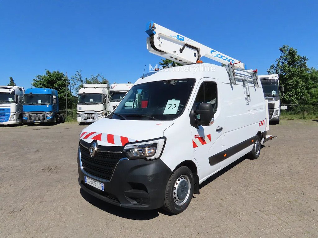 Renault Master 10,5 m, 3 seats, 3500 kg, euro6 auto dizalica s korpom