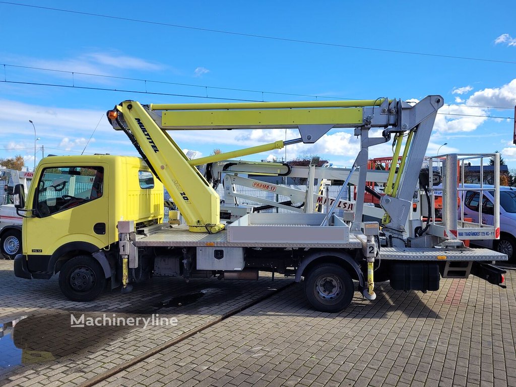 Nissan Cabstar - 20 m Multitel MJ201 bucket truck boom lift zwyżka auto dizalica s korpom