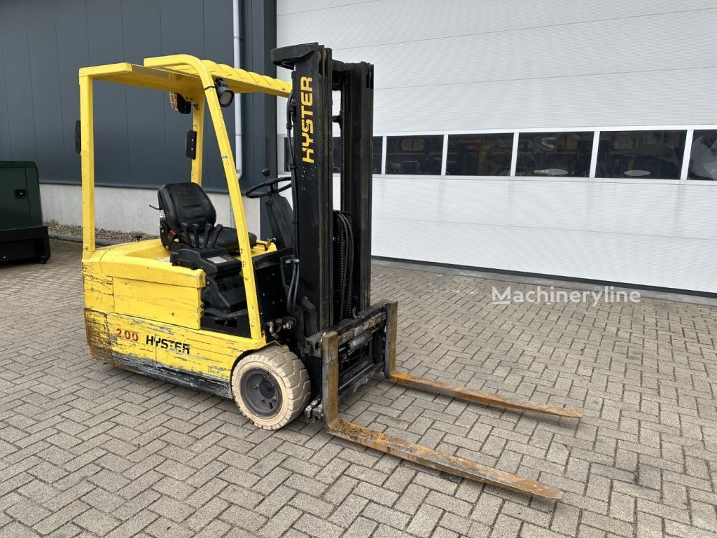 Hyster J2.00XMI 2 ton Triplex Freelift Sideshift Elektra Heftruck accu električni viljuškar