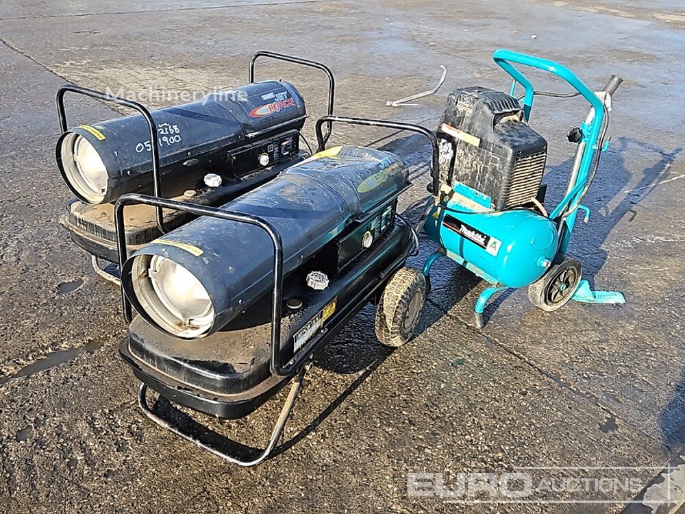 Prodaje se Diesel Space Heater (2 of), 110Volt Workshop Compressor top za grejanje na aukciji