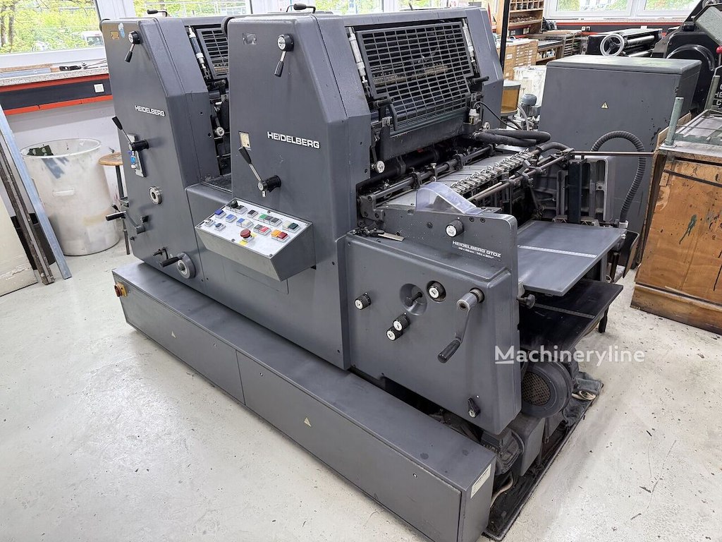 Heidelberg GTO Z 52+ automatska mašina za numerisanje