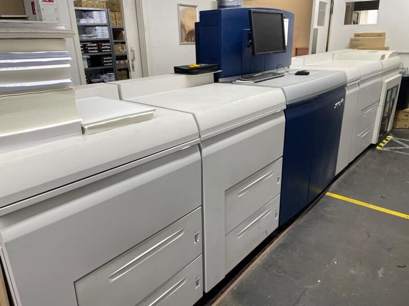 Xerox Nuvera 120 EA • 10 mio prints • #4242 ofset mašina