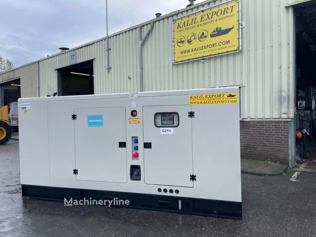 Novi Ricardo 500 KVA (400KW) Silent Generator 3 Phase ATS 50HZ 400V Sockets N diesel generator