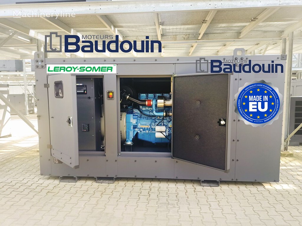 Novi Baudouin 150 kVA Europe 340L 195A Leroy Sommer diesel generator
