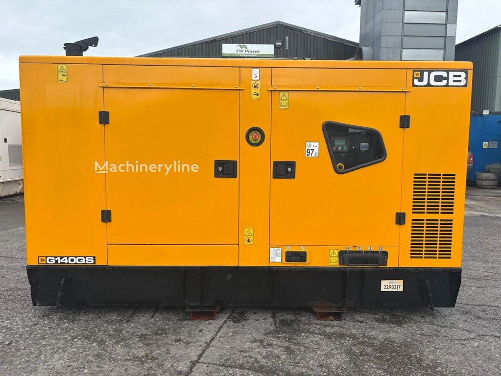 JCB G140QS diesel generator