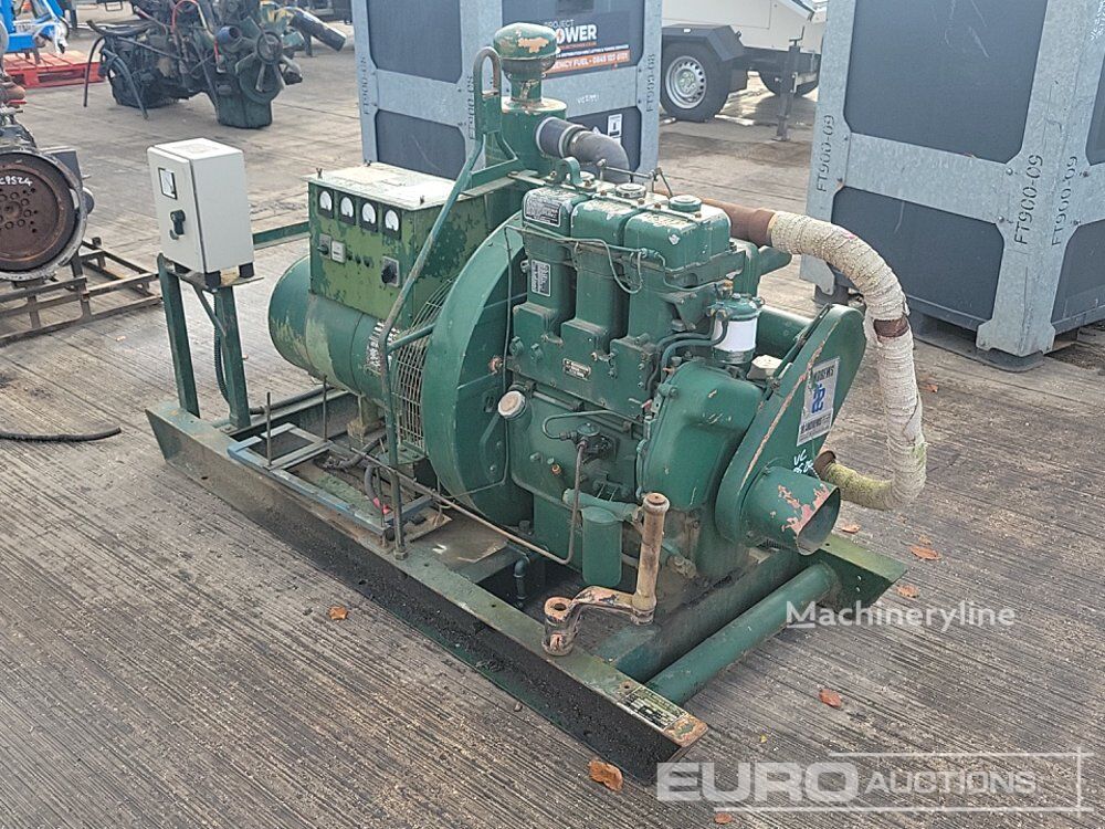 Prodaje se Brush 25kVA Skid Mounted Generator, Lister Engine drugi generator na aukciji