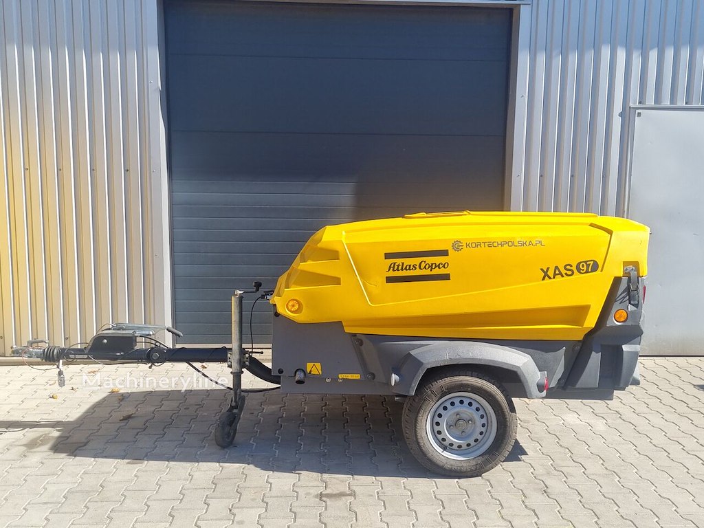 Atlas Copco XAS 97 mobilni kompresor