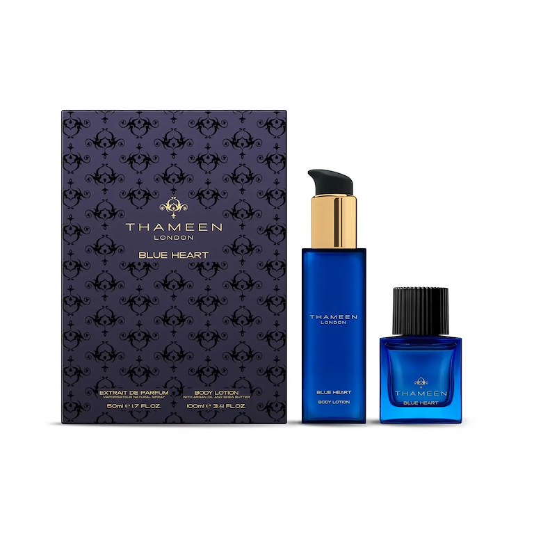 Thameen Blue Heart Gift Set (50 ml parfema + 100 ml losion za telo)