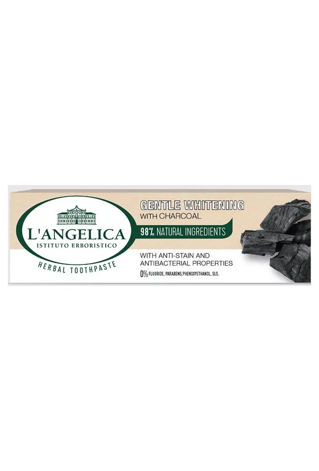 L'Angelica Pasta za zube Gentle Whitening with Charcoal