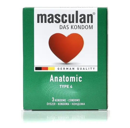 Masculan Type 4 Anatomic- 3 kondoma