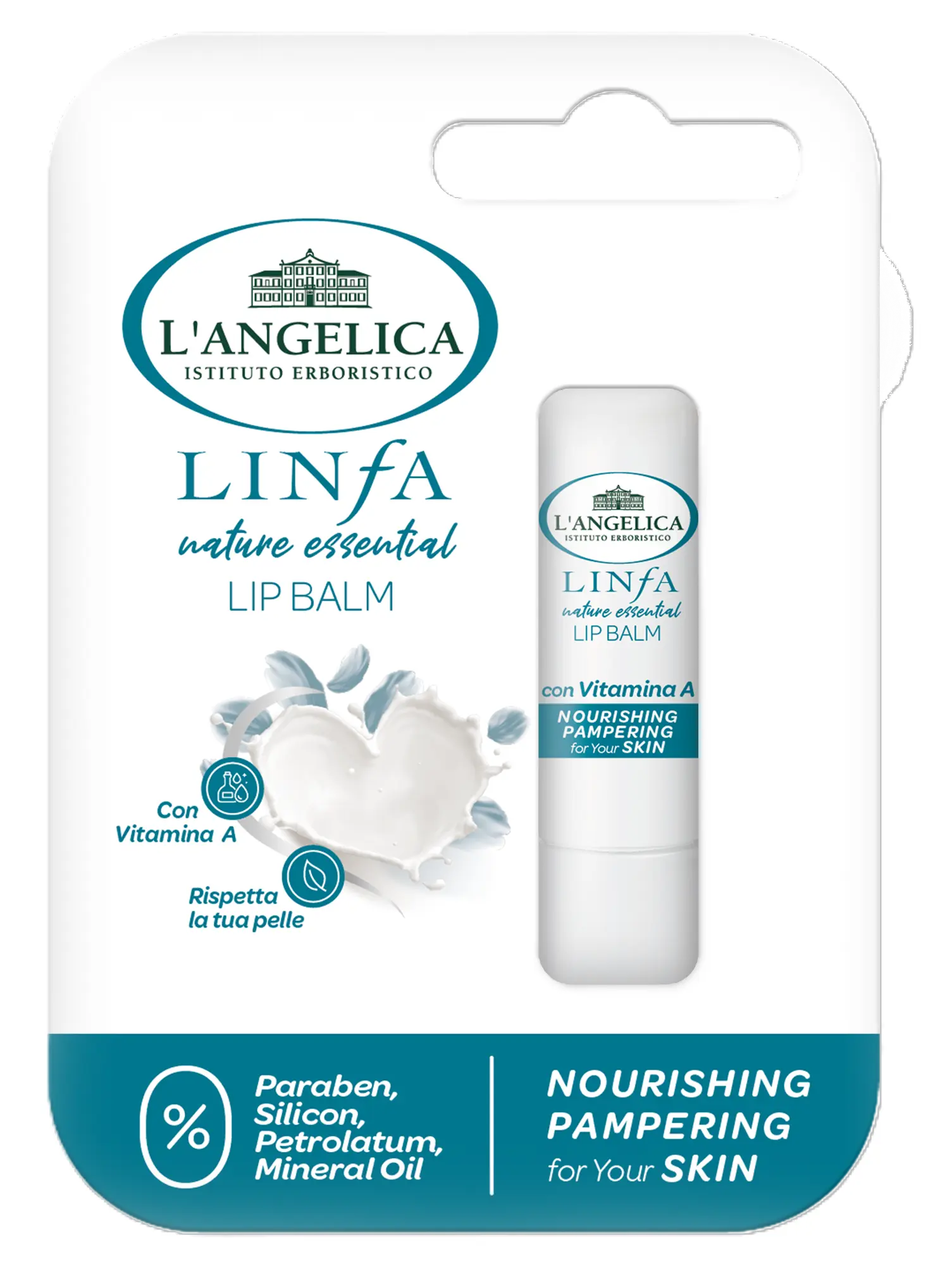 L'Angelica Balzam za usne Linfa, 4.8g