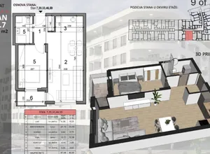 Prodaja Stan - Novi Sad, Detelinara: Sajam - Sajmište