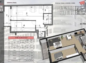 Prodaja Stan - Novi Sad, Detelinara: Sajam - Sajmište