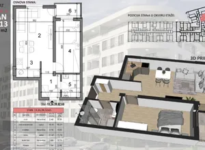 Prodaja Stan - Novi Sad, Detelinara: Sajam - Sajmište