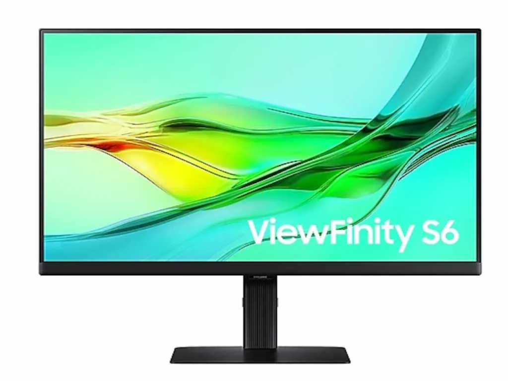 Samsung Monitor SAMSUNG LS24D600UAUXEN 24"/IPS/2560x1440/100Hz/5ms GtG/HDMIx2,DP,USB,LAN/Pivot,visina/crna
