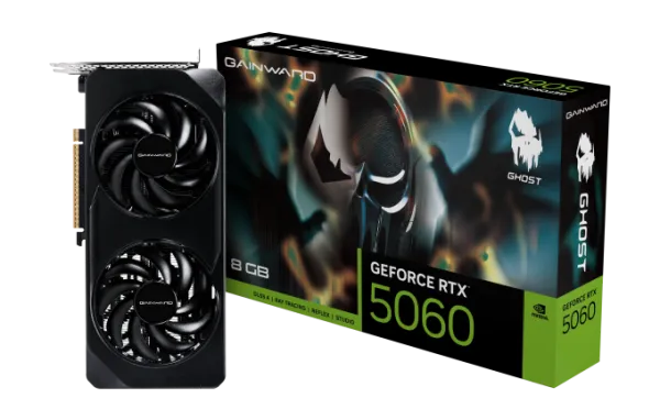 SVGA Gainward RTX 5060 Ghost 8GB GDDR7 128bit, NE75060019P1-GB2063B