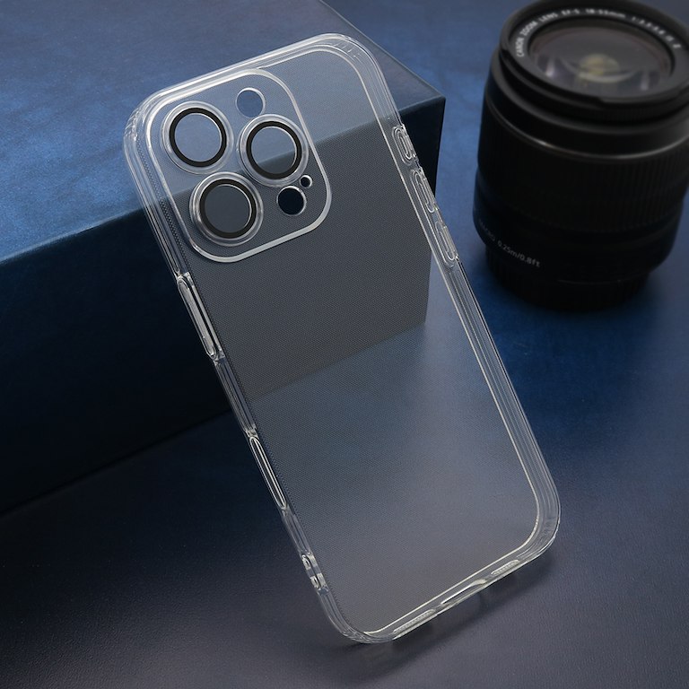 Zastitna maska (futrola) CLEAR CAMERA GLASS - iPhone 16 Pro (6.3) providna (MS)